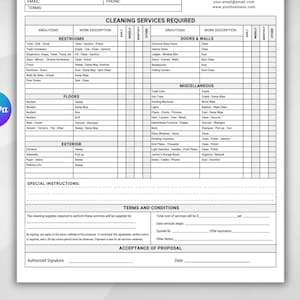 Cleaning Proposal Template. Cleaning Service Proposal. Cleaning ...