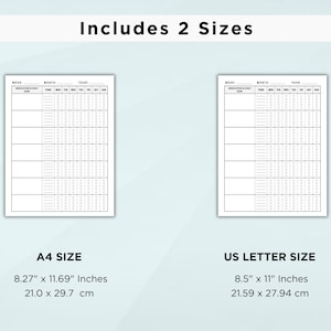 PRINTABLE Medication Tracker. Medication Log. Daily Medication Sheet ...