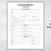 Printable Employee Application. Job Application Template. Application ...