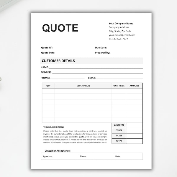 Free Estimates. - Etsy