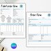 Small Business Bundle. Printable Forms for Crafters. T-shirt Order Form ...