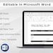 Packing Slip Template. Editable Small Business Packing Slip Template ...
