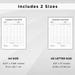 Employee Time Sheet Template Printable. Editable Time Card. Work ...