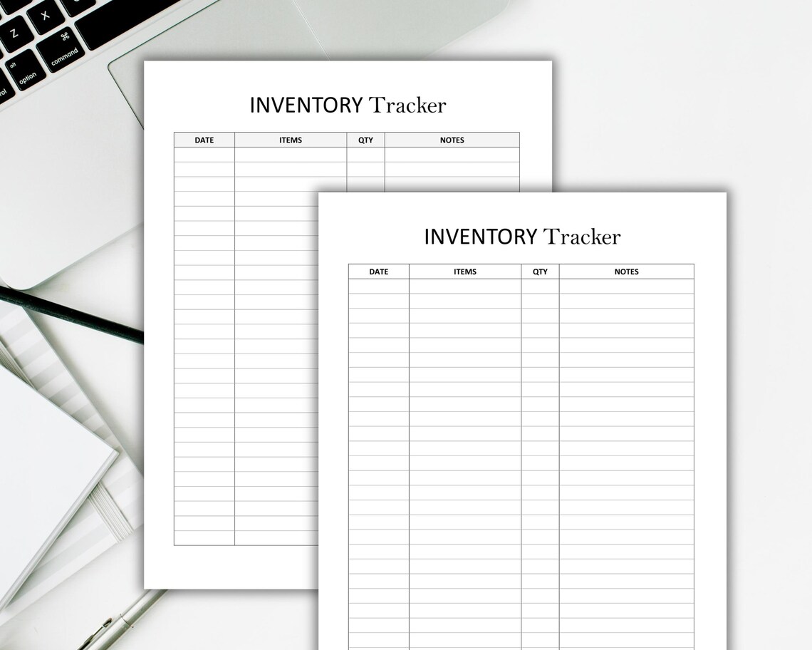 Printable Inventory Log. Product Inventory Small Business. Inventory ...