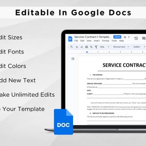 Printable Service Contract Templates. Services Contract Agreement ...