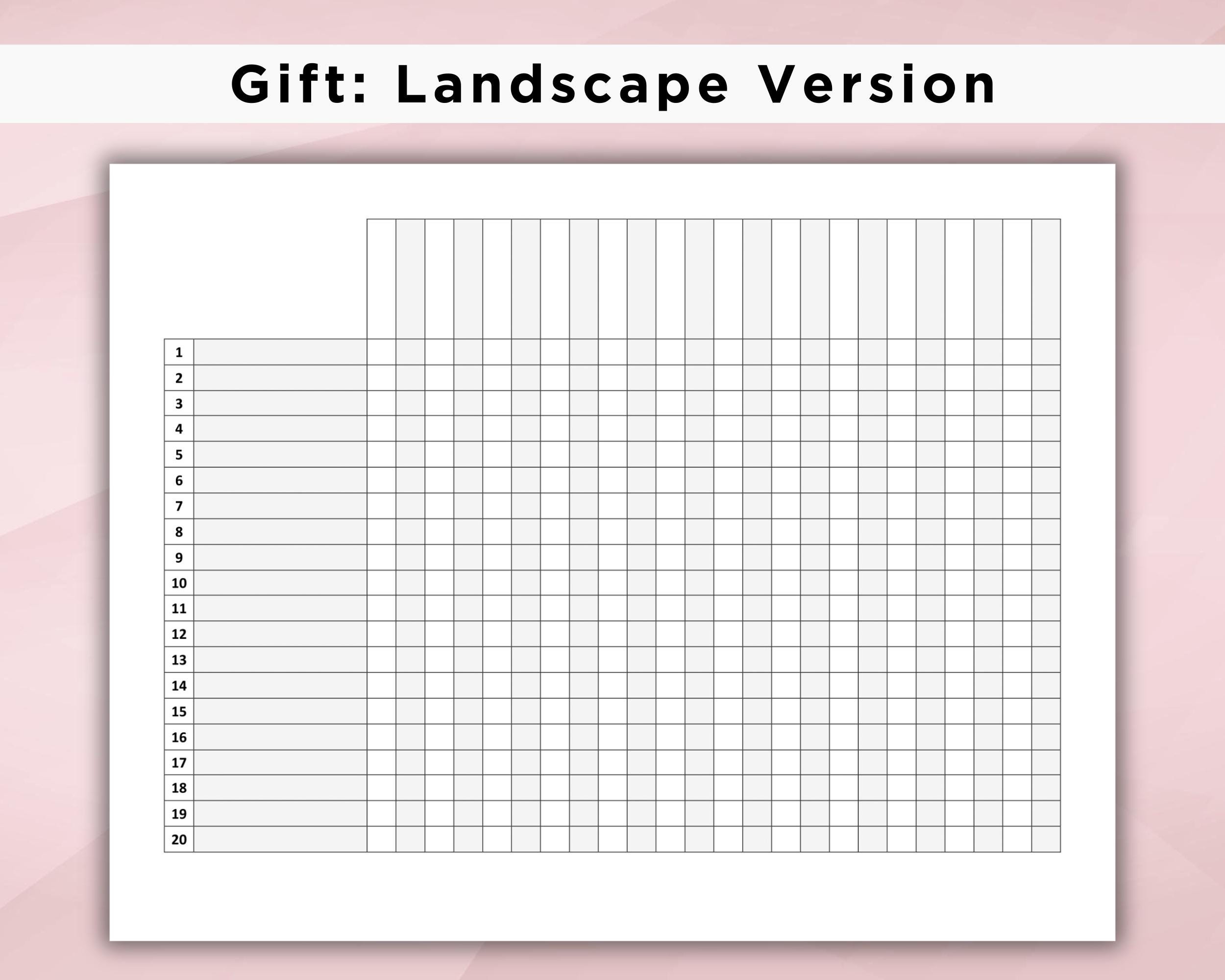 Printable Class Record Book, Teacher Gradebook & Attendance Log ...
