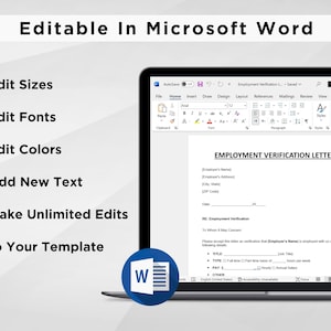 Employment Verification Letter Template. Employment Verification Letter ...