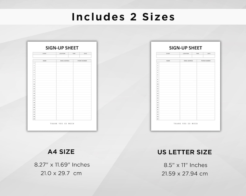 Printable Sign up Sheet. Editable Sign up Template. Event Sign Up. Sign ...