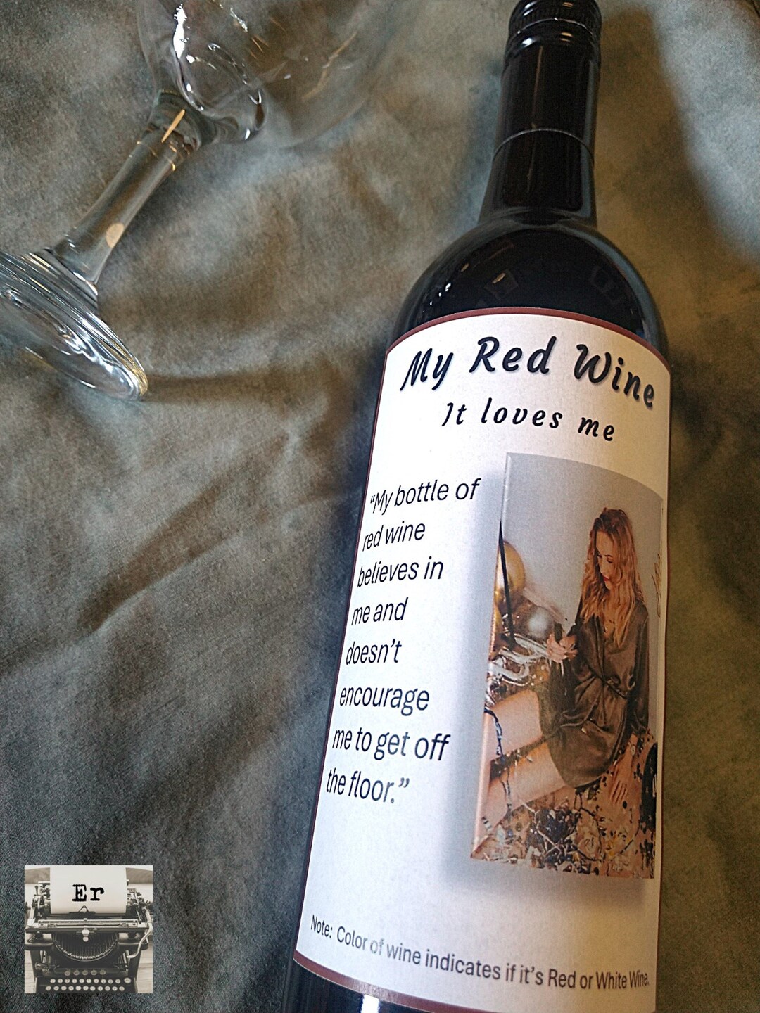 Funny Wine Label, Red Wine Lover Gift - Etsy