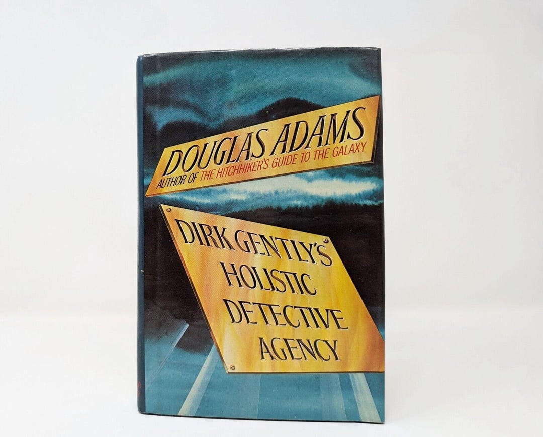 Dirk Gently's Holistic Detective Agency HC DJ 1st ED 1987 Douglas Adams - Etsy