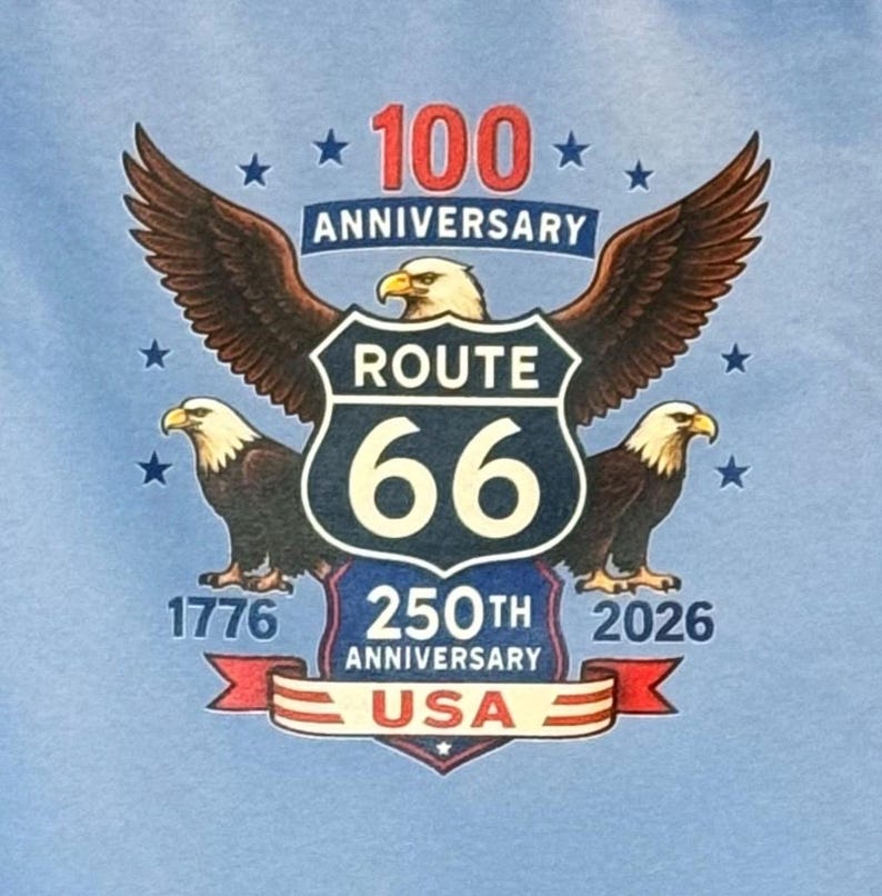 T Shirt Route 66 Usa