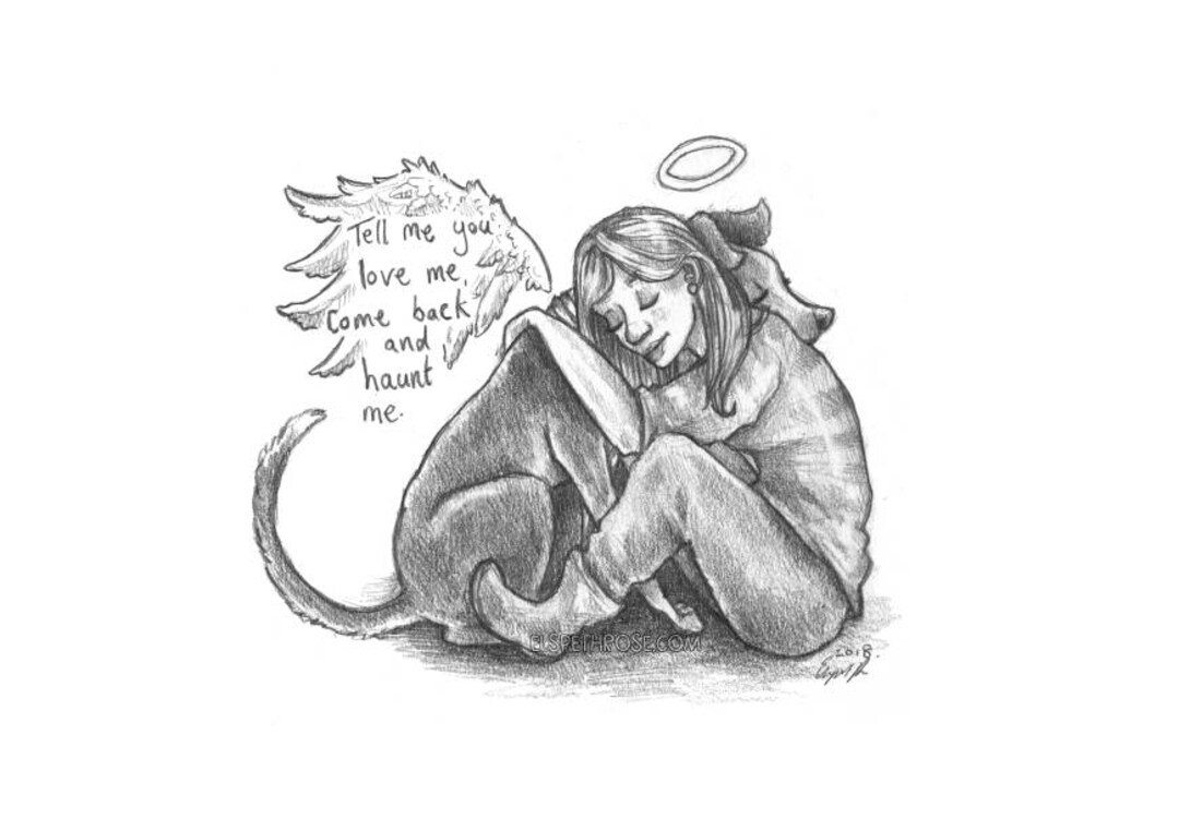 Tell Me You Love Me 8x6 Mounted Open Edition Art Print Pencil ...