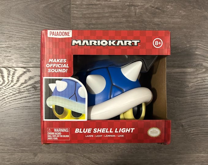 Mario Blue Shell Light - Etsy