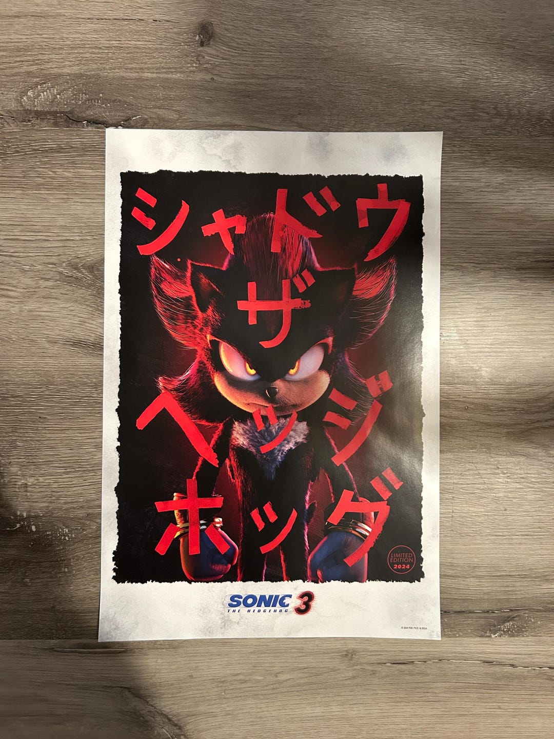 Sonic 3 Movie Poster - Etsy