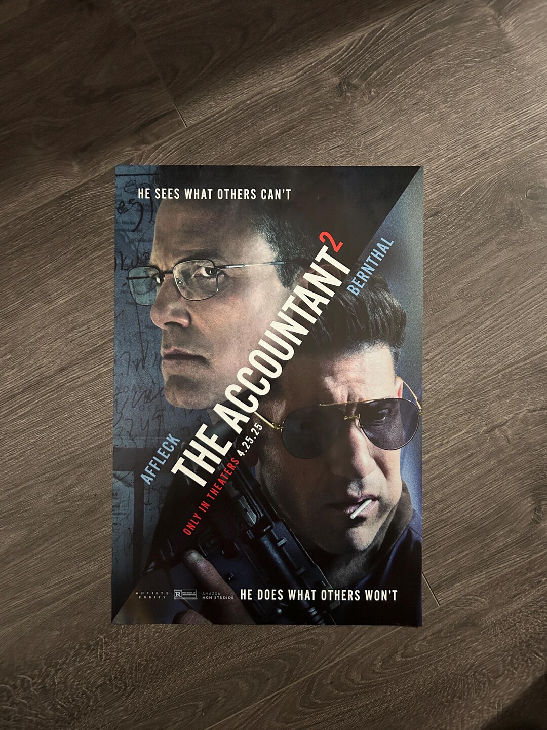 The Accountant 2 Movie Poster 11x17 - Etsy