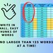 Printable Word Count Tracker for Writing 3000 Words in 30 Small and ...