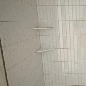 Pure White Shower Corner Shelf - Etsy