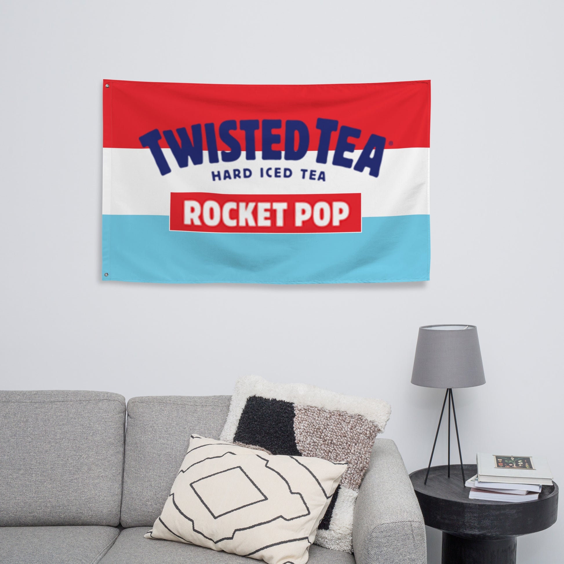 Rocket Pop Twisted Tea Flag - Etsy