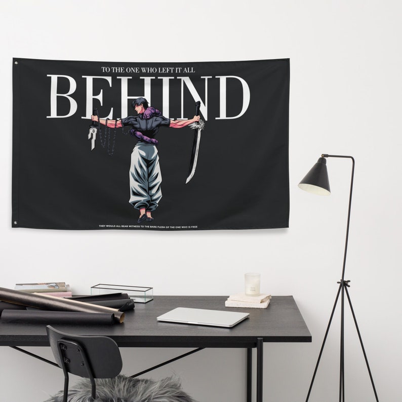 Toji "to the One Who Left It All Behind" Flag - Etsy