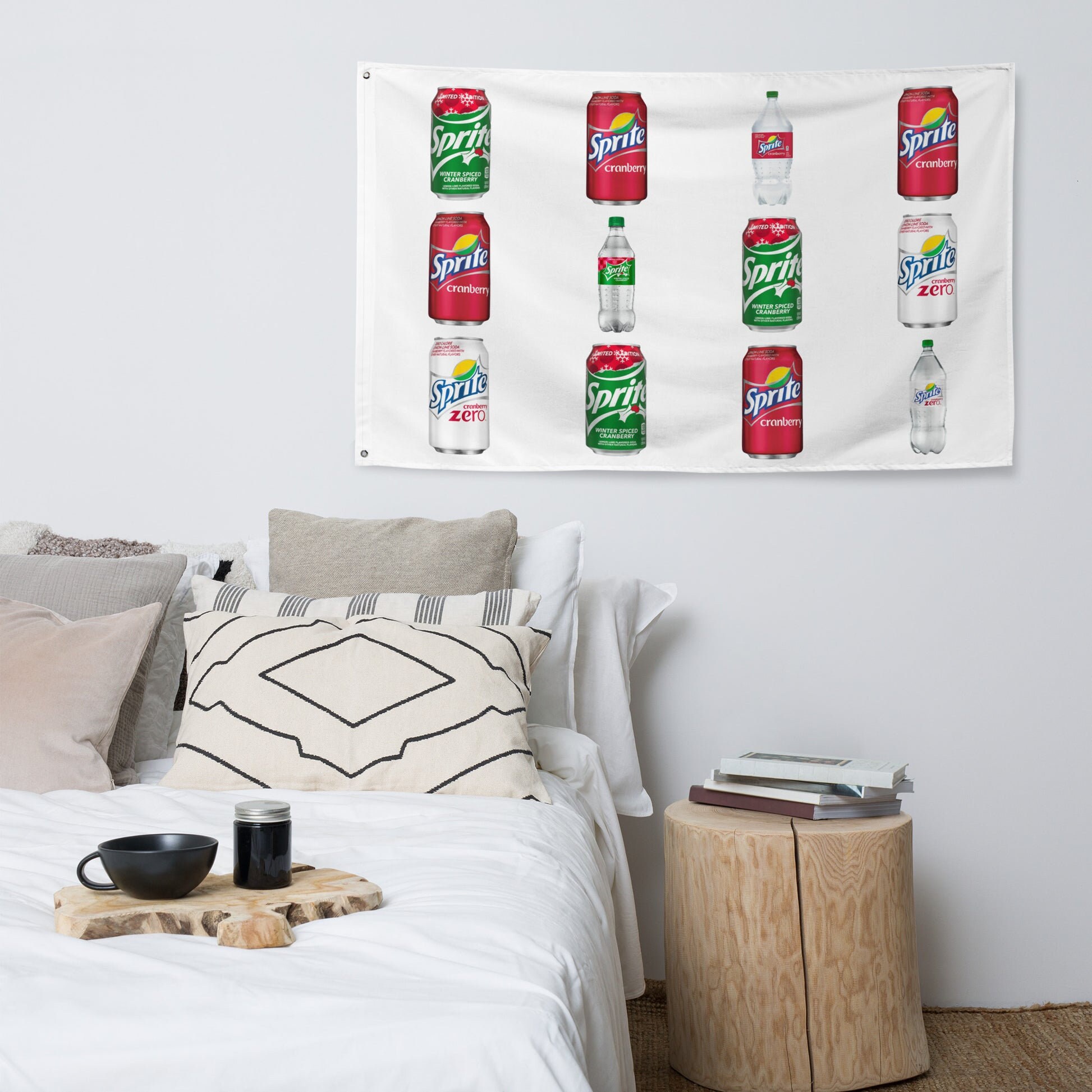Sprite Cranberry Collage Flag - Etsy