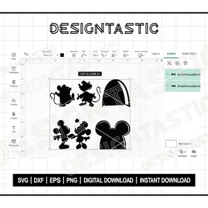 Mice BUNDLE Svg, Mouse Hole Silhouette PNG, Mice With Key, 8 Designs ...