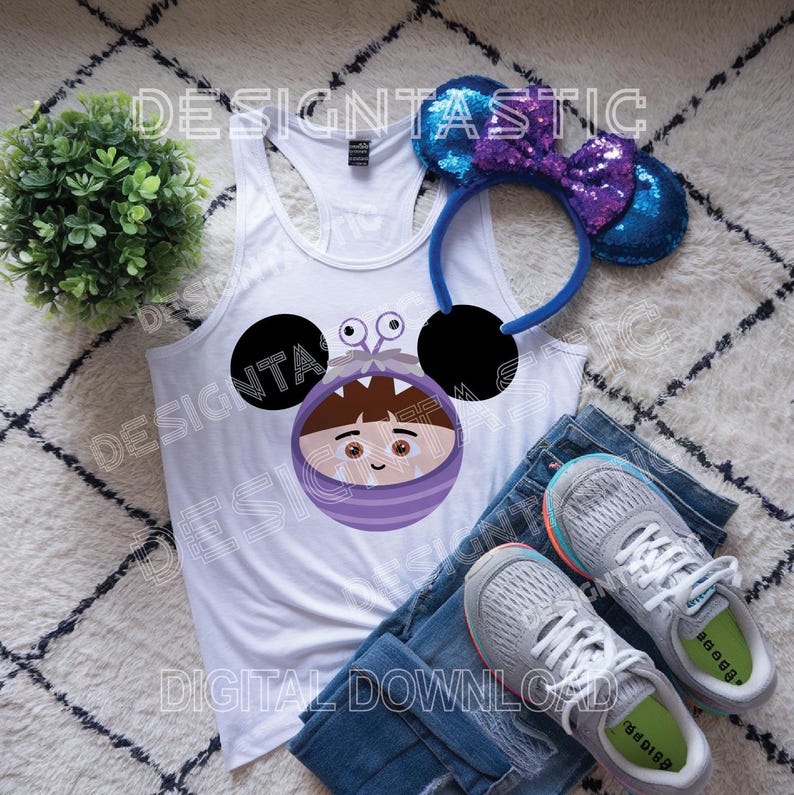 Monsters Ears Bundle SVG, Mike Ears Svg, Sulley Ears Svg, Roz Ears Svg ...