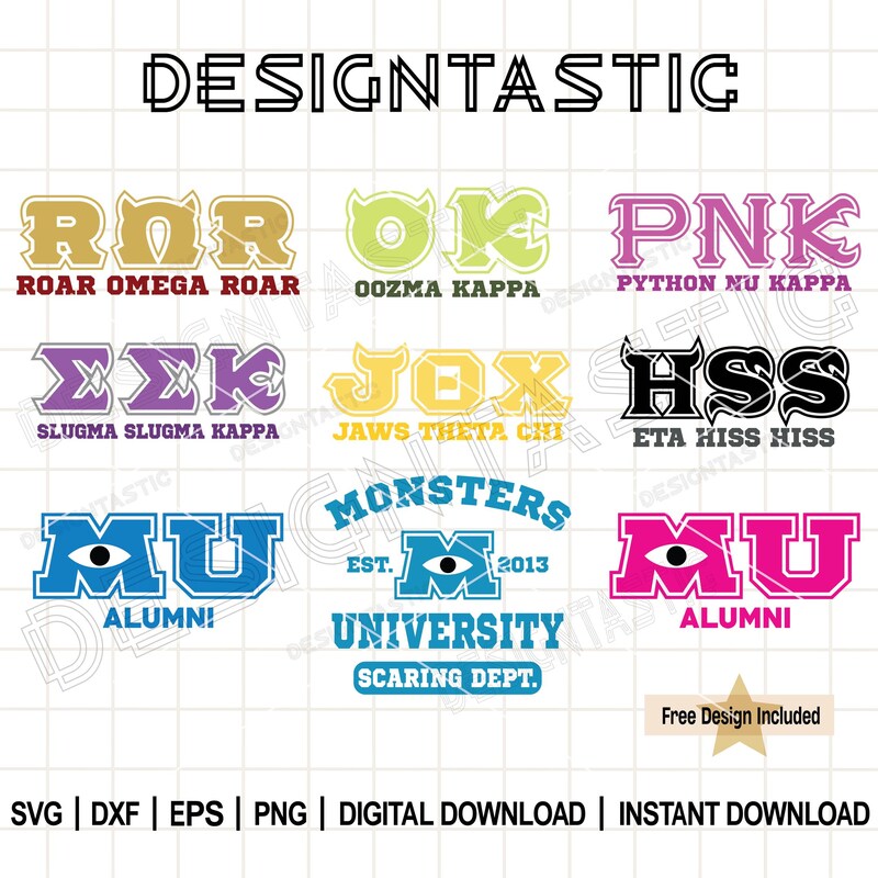 Fraternity Templates - Etsy