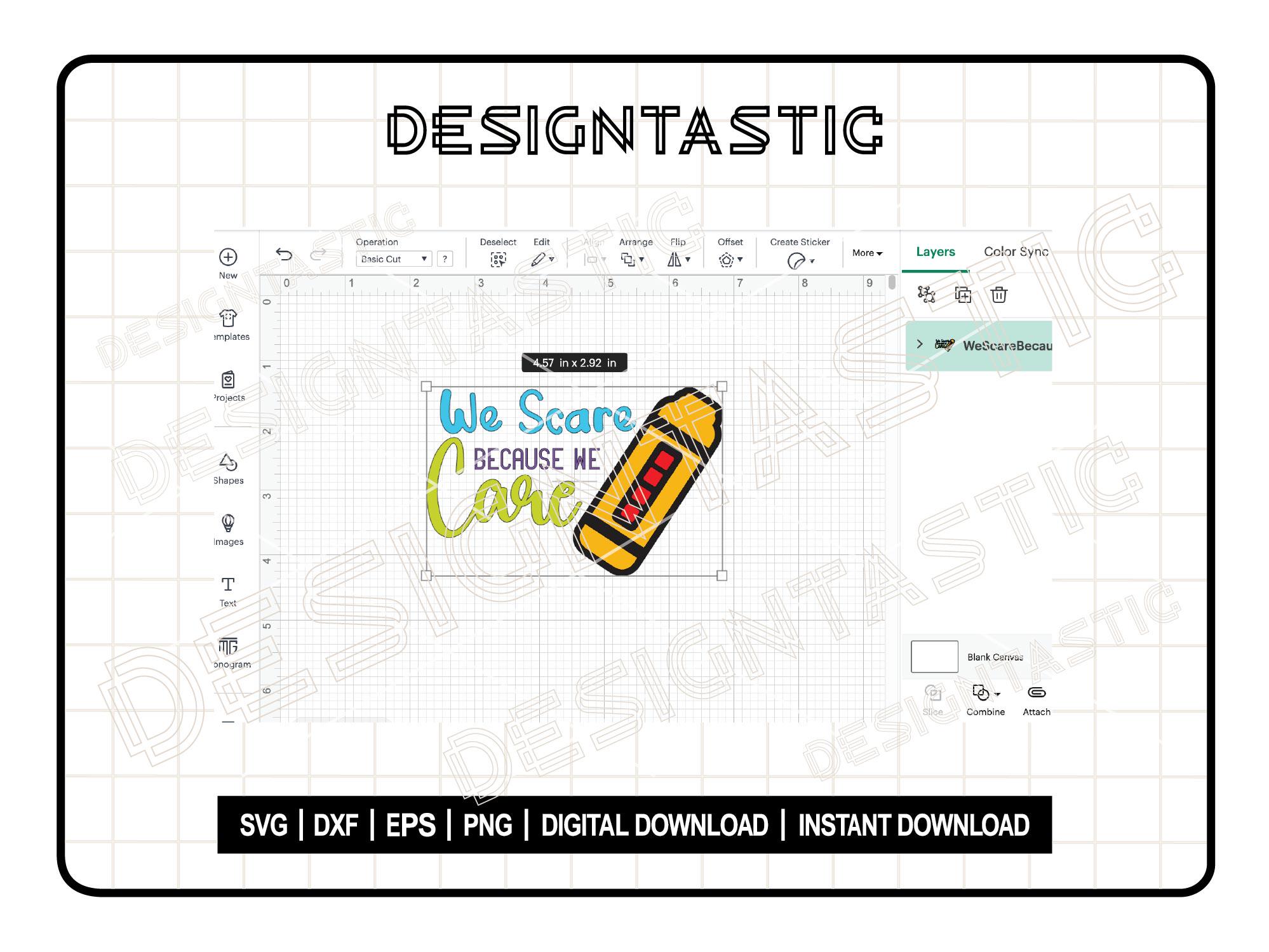 We Scare Because We Care, Scream Canister PNG, Sully Svg, Mike Svg ...