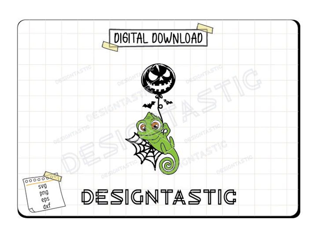 Pascal With a Jack Balloon Svg, Tangled Chameleon, Tangled Svg, Family ...