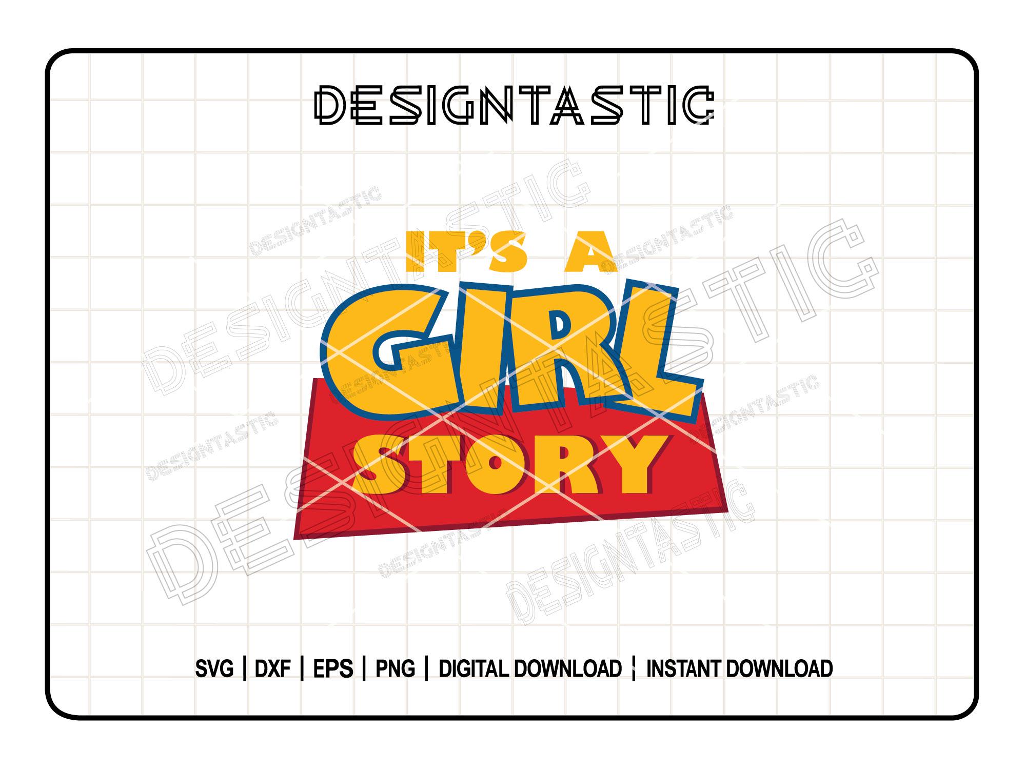 It's a Girl Story, Toy Story Svg, Toy Story Clipart, Toy Story PNG ...