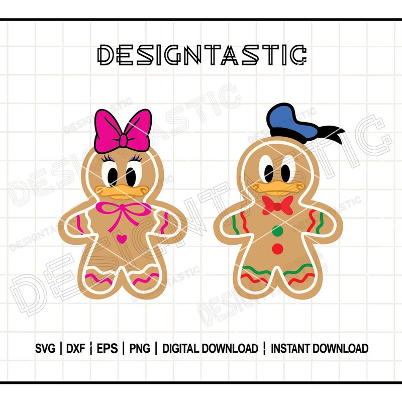 Gingerbread Duck Donald - Etsy
