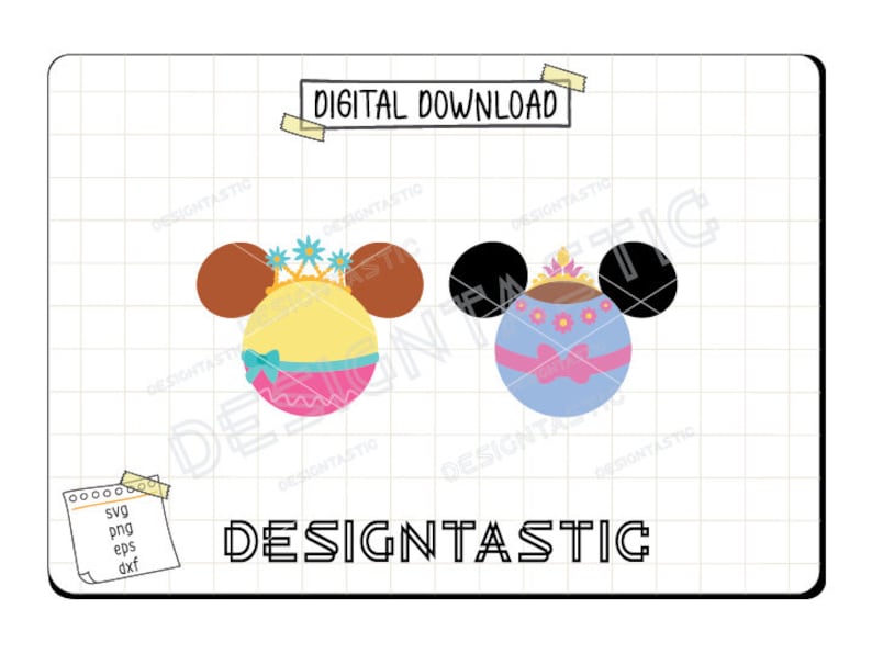 Fancy Mouse Ears Bundle Svg Nancy Svg Hello Svg Fancy Every Day Svg Nancy Crown Cut File For