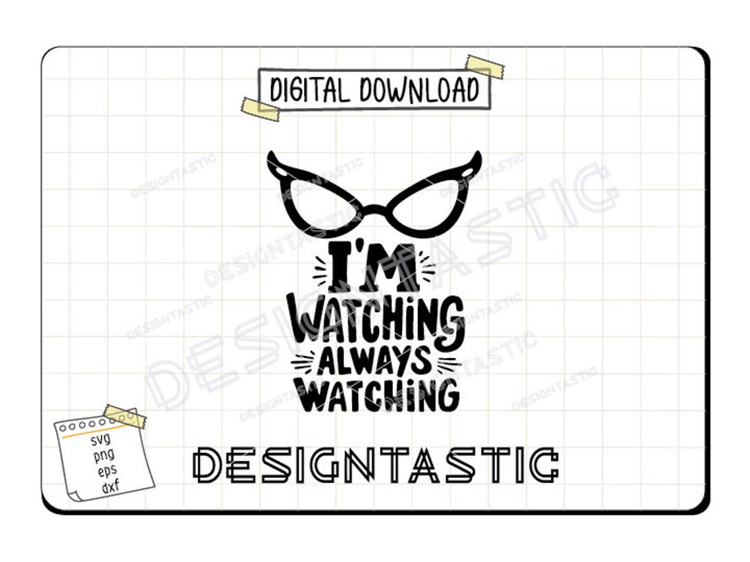 Watching Always Watching Svg, Roz Quote Svg, Monsters, Wazowski Svg ...