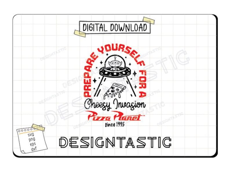 Cheesy Invasion Svg, Alien Toy Story Svg, Dripping Pizza Svg, Alien Png ...
