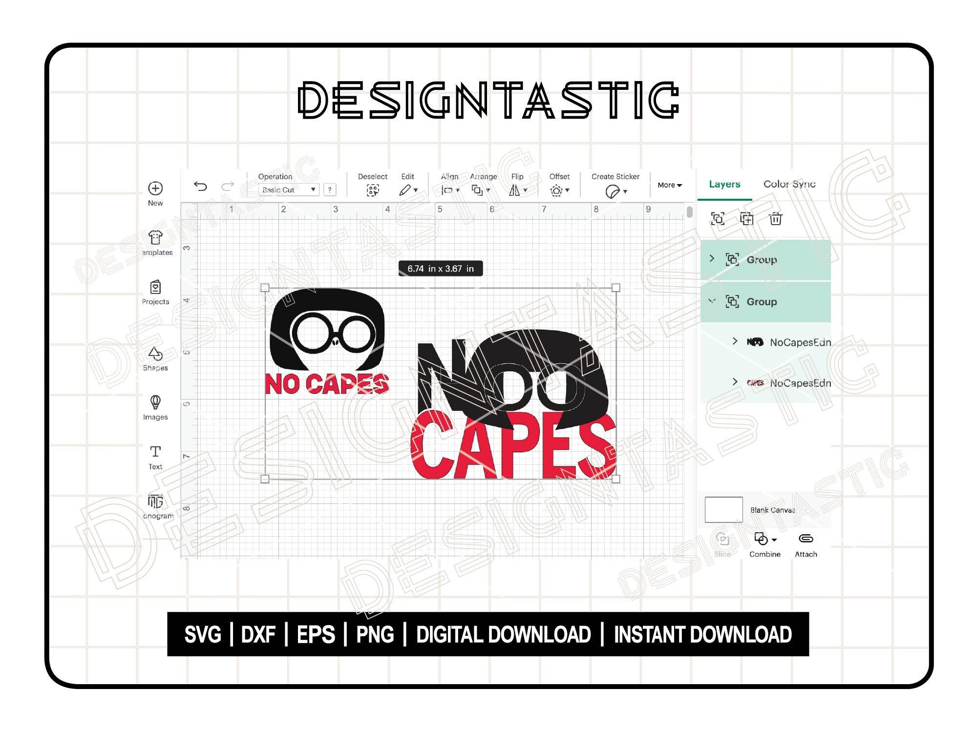 No Capes Svg, Edna Svg, the Incredibles Quote Svg, the Incredibles Svg ...