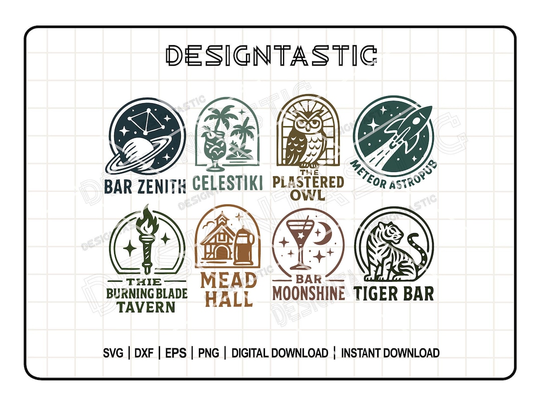 Epic Bars SVG Bundle | Drink Around the World Shirt Design | Funny ...