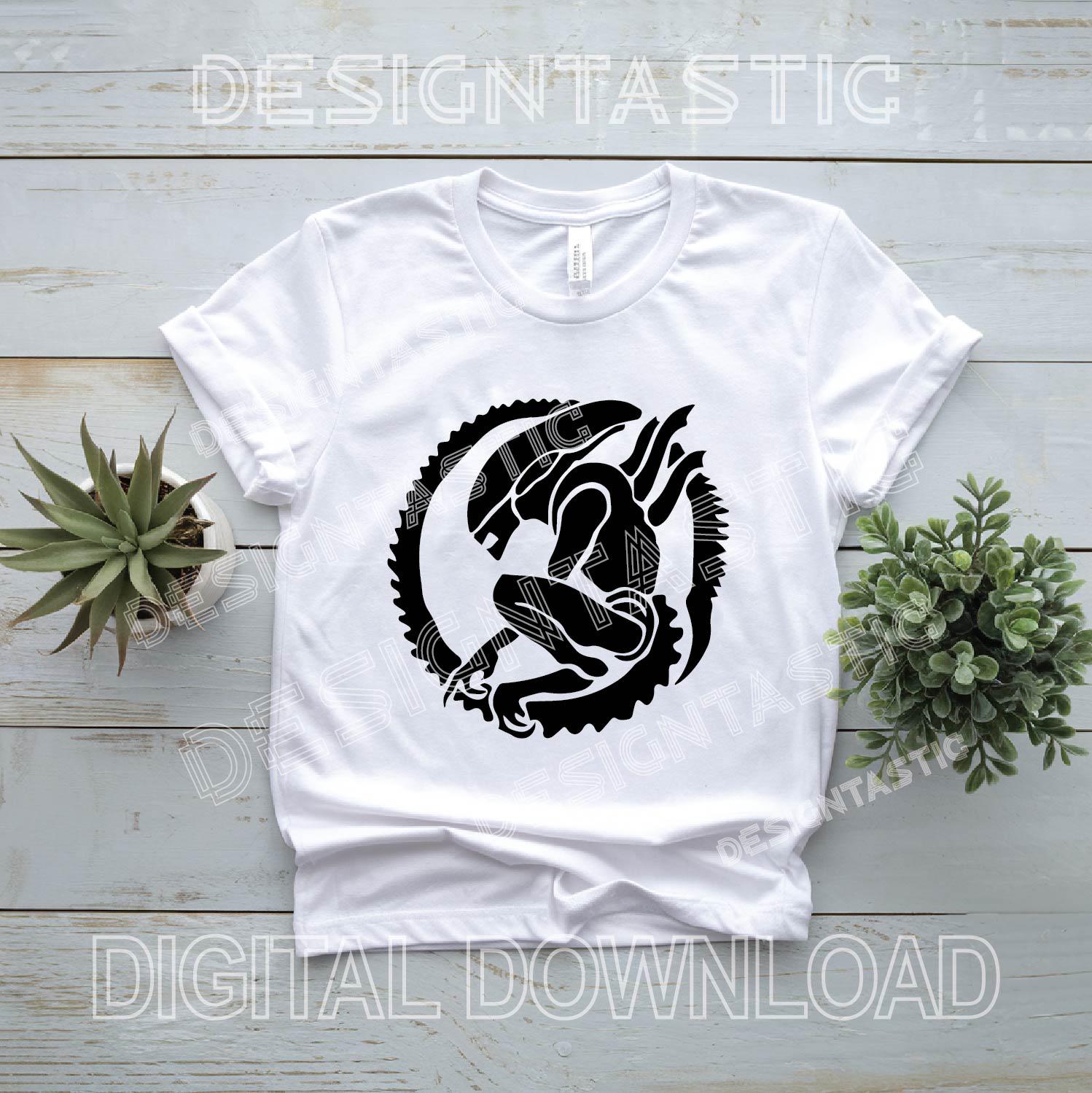 Xenomorph Svg, Alien Svg, Predator Svg, Facehugger Svg, Nostromo Svg ...