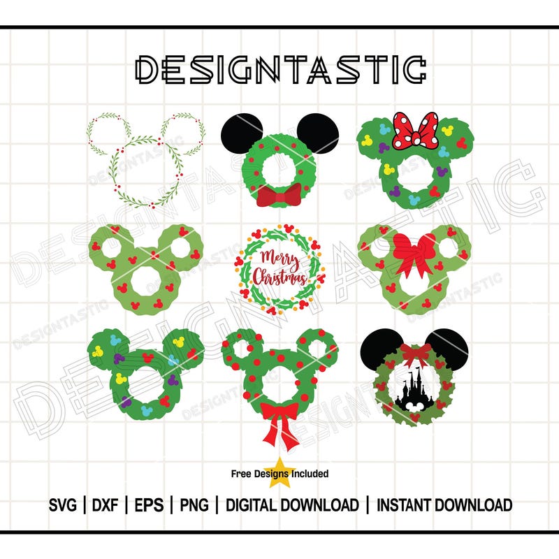 Mickey Mouse Paper Wreath - Etsy