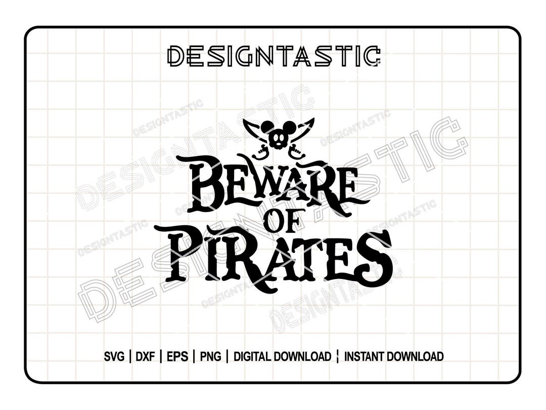 Beware of Pirates SVG | Cruise Shirt Design for Cricut | Pirate Ship ...