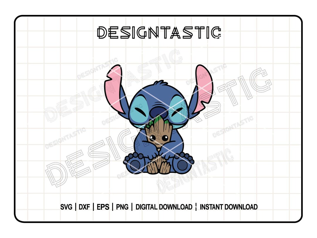 Stitch SVG, Groot Svg, Baby Groot Png, Magic Kingdom Characters Svg, I ...