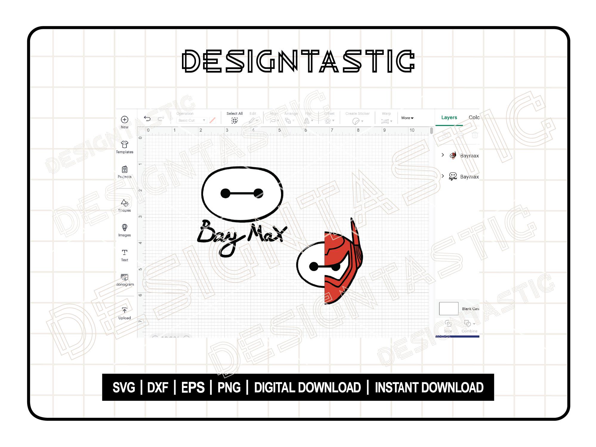 Baymax SVG Bundle, Big Hero 6 SVG Files for Cricut Silhouette, Cute ...