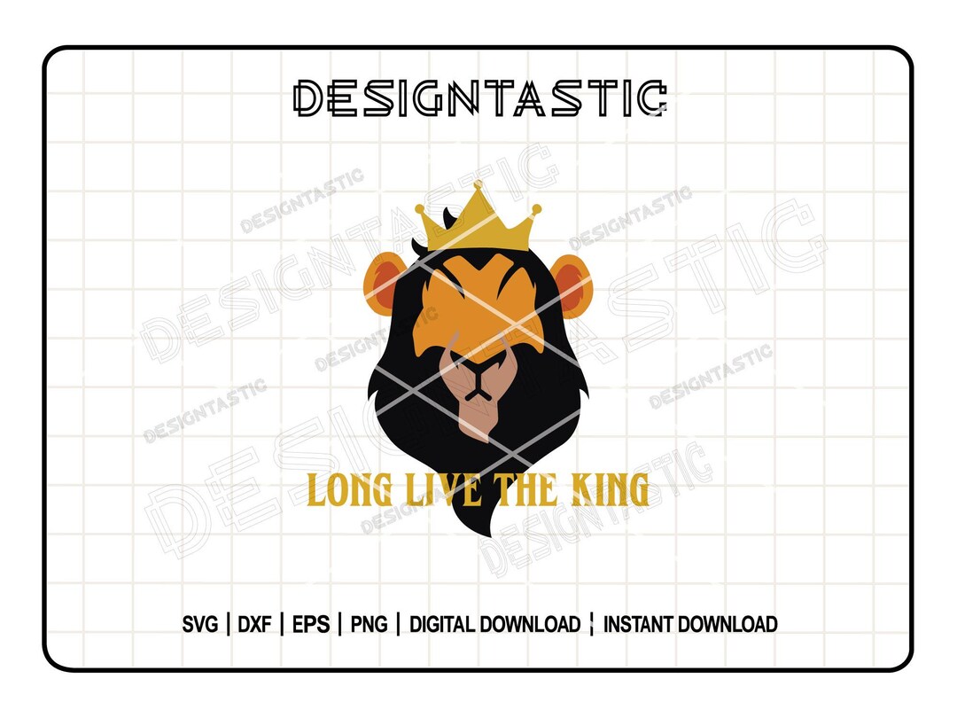 Scar Svg, Long Live the King Svg, Lion King Svg, Quote Svg, Lion Svg ...