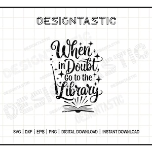 Library SVG, Magic Wand Svg, Books, Magical Fantasy, Book Lover, Back ...