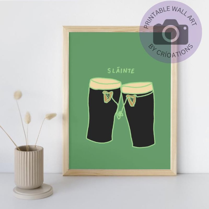 Slainte Print - Etsy