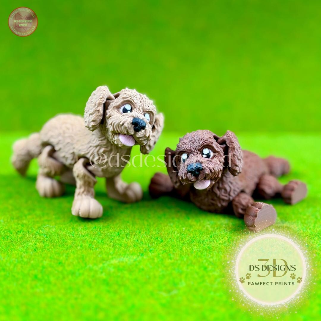 3D Printed Cavapoo Doodle Gift - Cavoodle Dog Lover Present - Custom ...