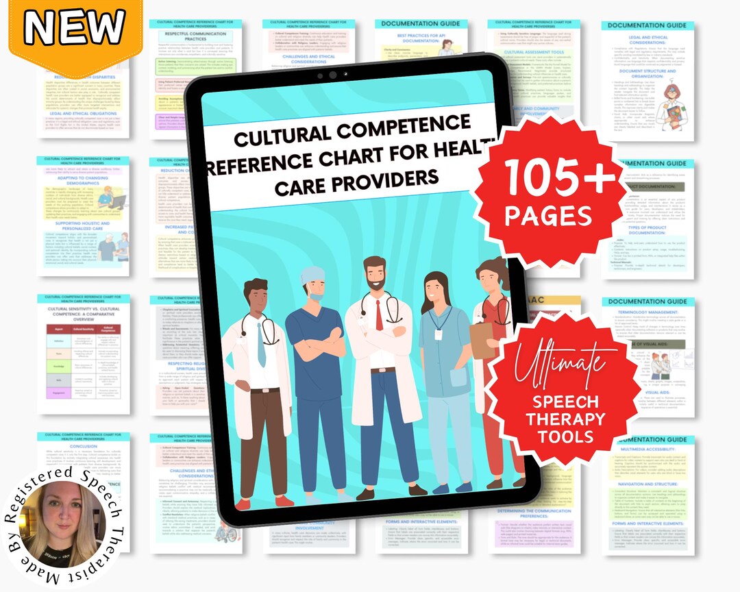 Cultural Competence Reference Chart for Health Care Providers, Person ...