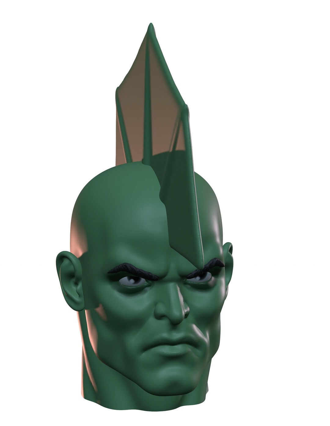 Fin Man Custom Action Figure Head 1/9 or 1/6 Mego - Etsy