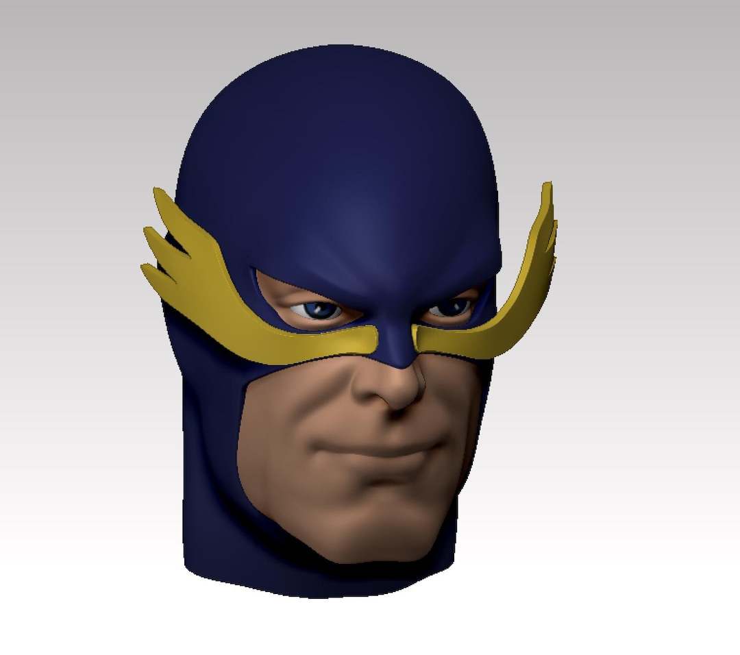 Large Bird Man Custom Action Figure Head 1/9 or 1/6 Mego - Etsy