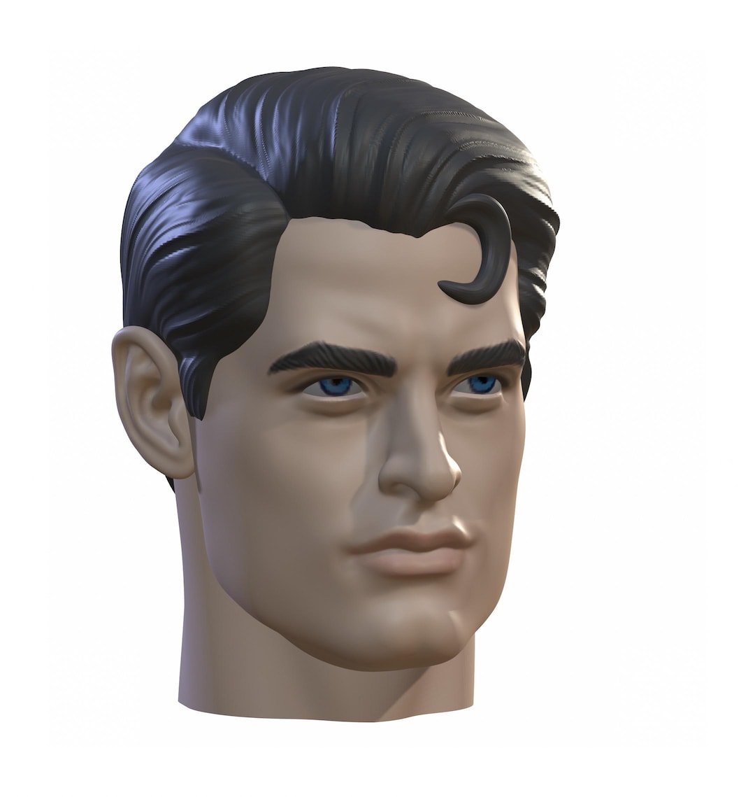 Super Johnny Custom Action Figure Head 1/9 or 1/6 Mego - Etsy