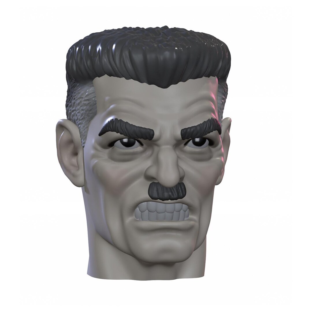 Skinflint Man Custom Action Figure Head 1/9 or 1/6 Mego - Etsy